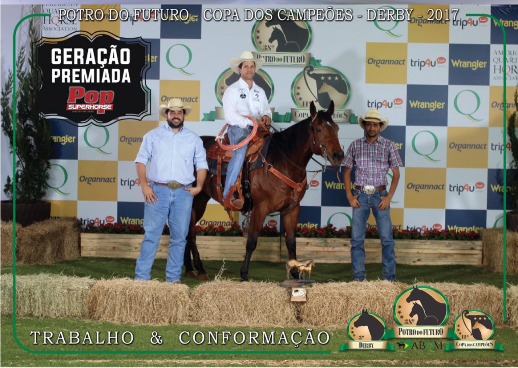 Pop Superhorse, um dos maiores reprodutores de todos os tempos do Laço ...