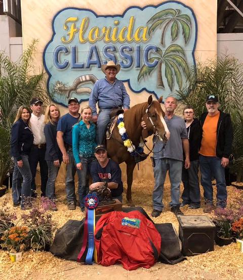 Shawn Flarida foi o campeão do Florida Reining Classic 2018 - Cavalus