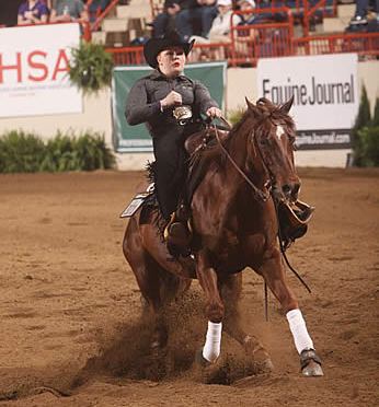 Collegiate Reining Championships durante o NRHA Derby - Cavalus