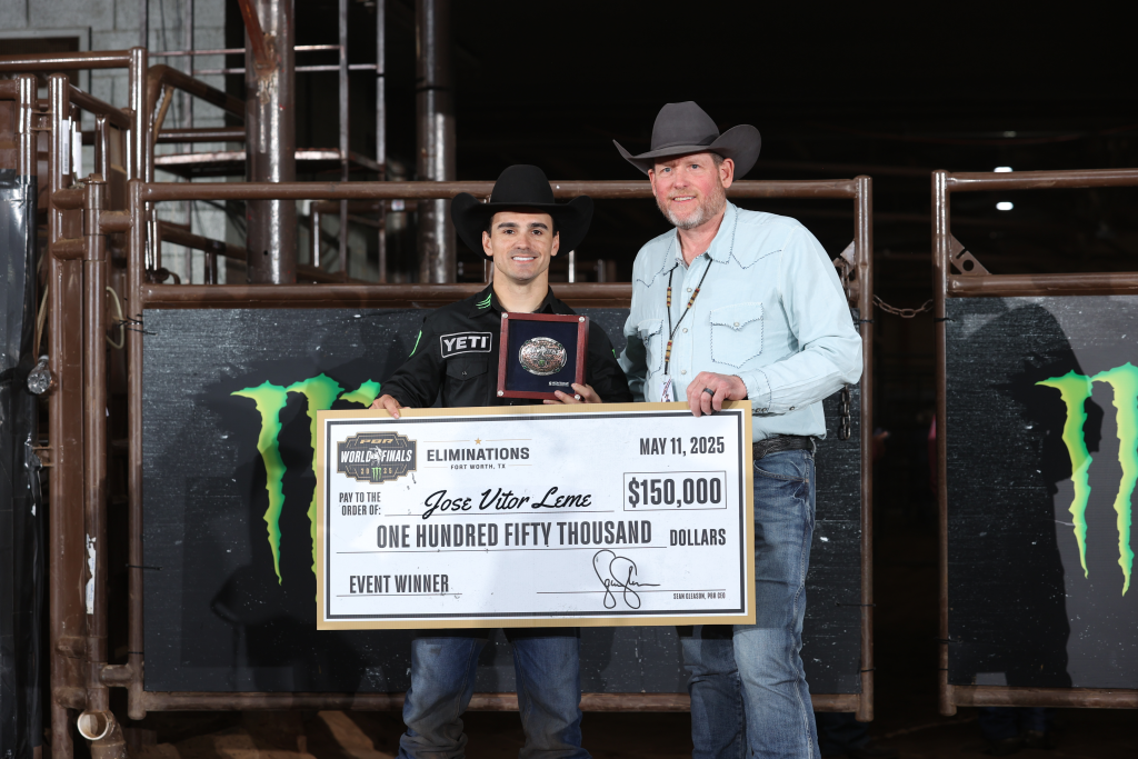 PBR World Finals: José Vitor Leme vence fase 1 no Texas